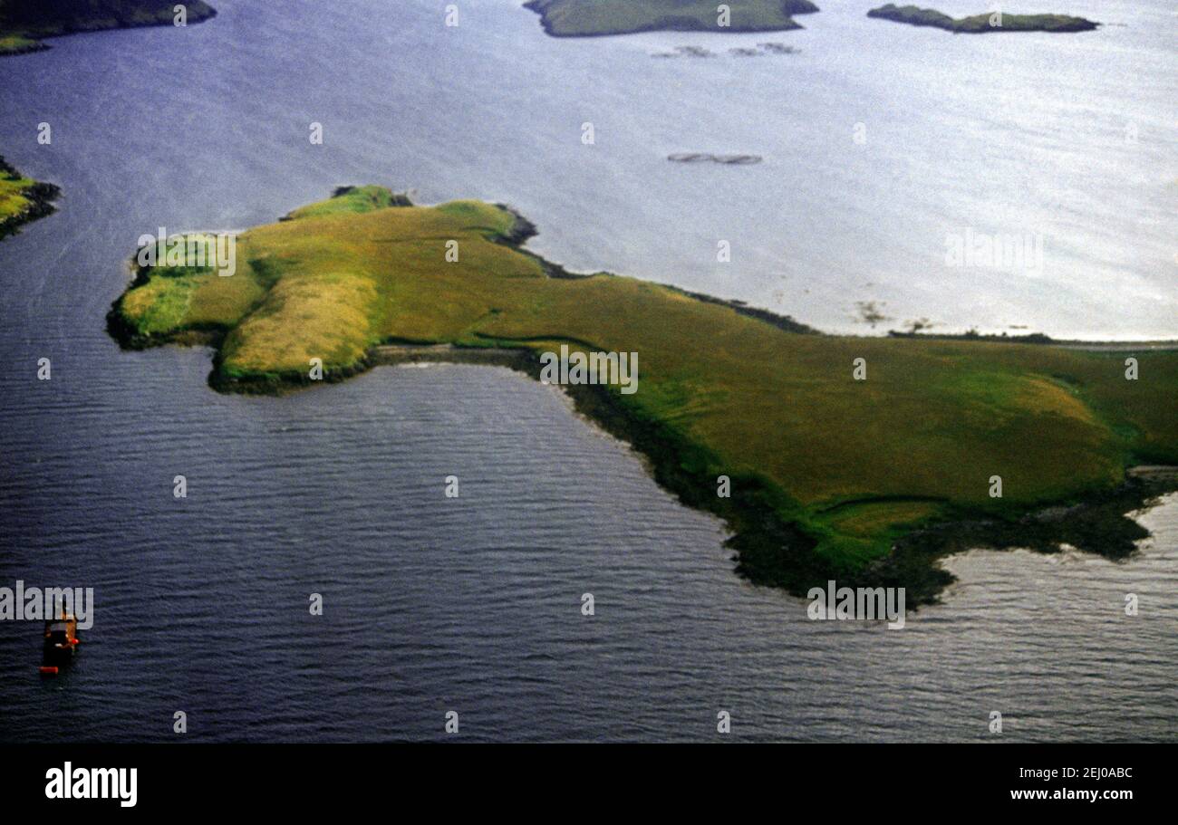 Shetland isles aerial hi-res stock photography and images - Alamy