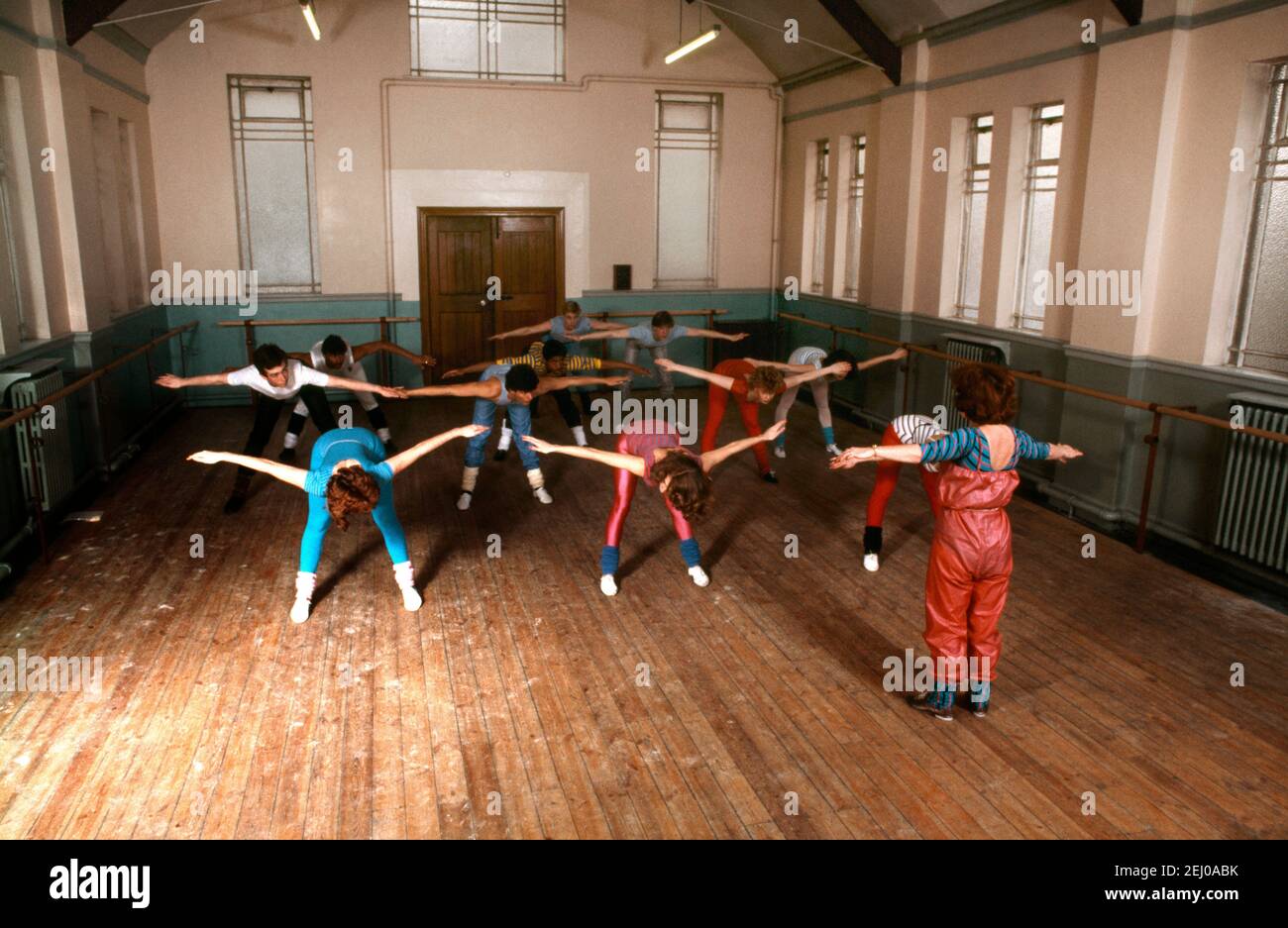 1980s aerobic class hi-res stock photography and images - Alamy