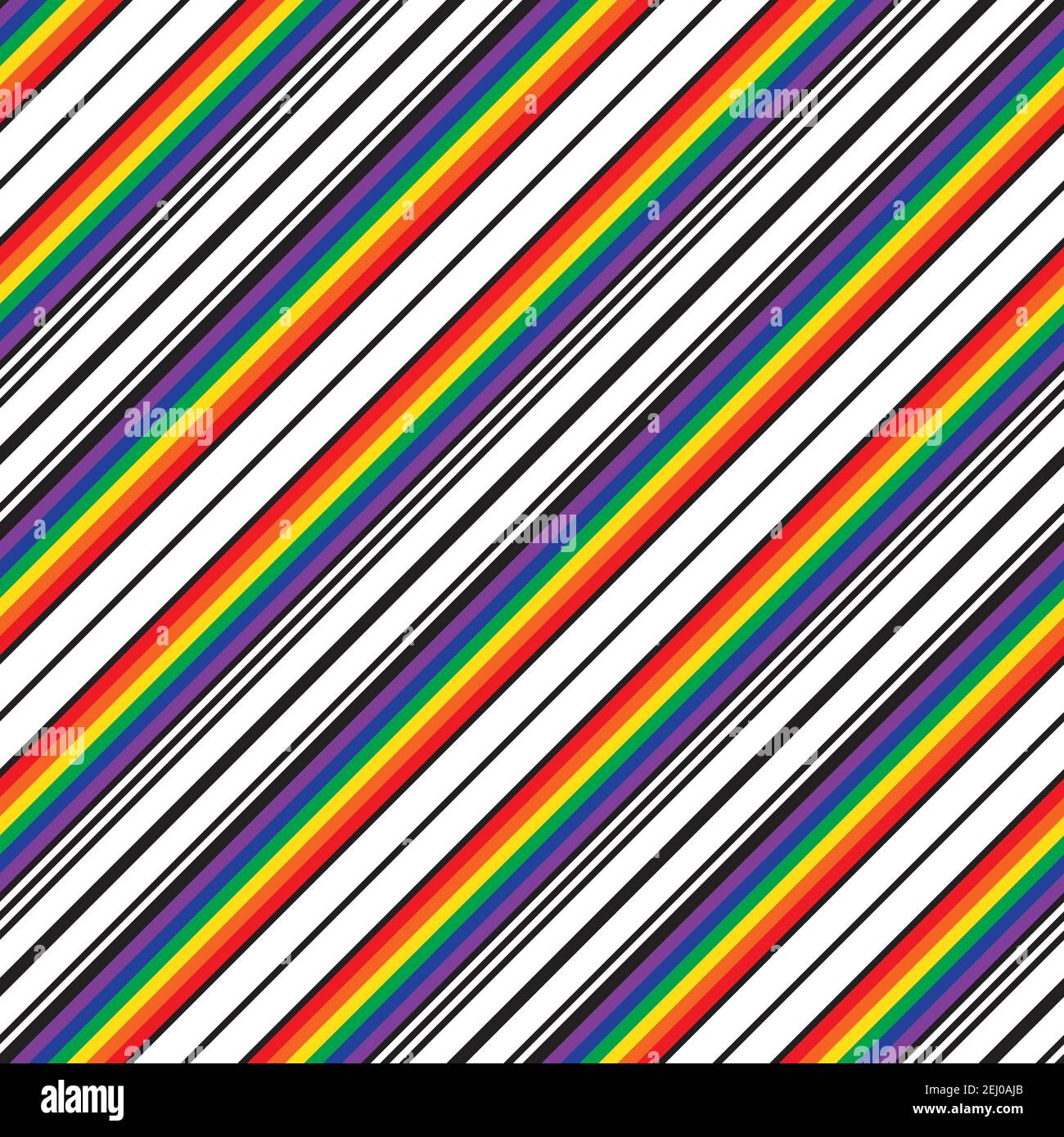 Rainbow seamless pattern suitable for fashion textiles and graphics ...