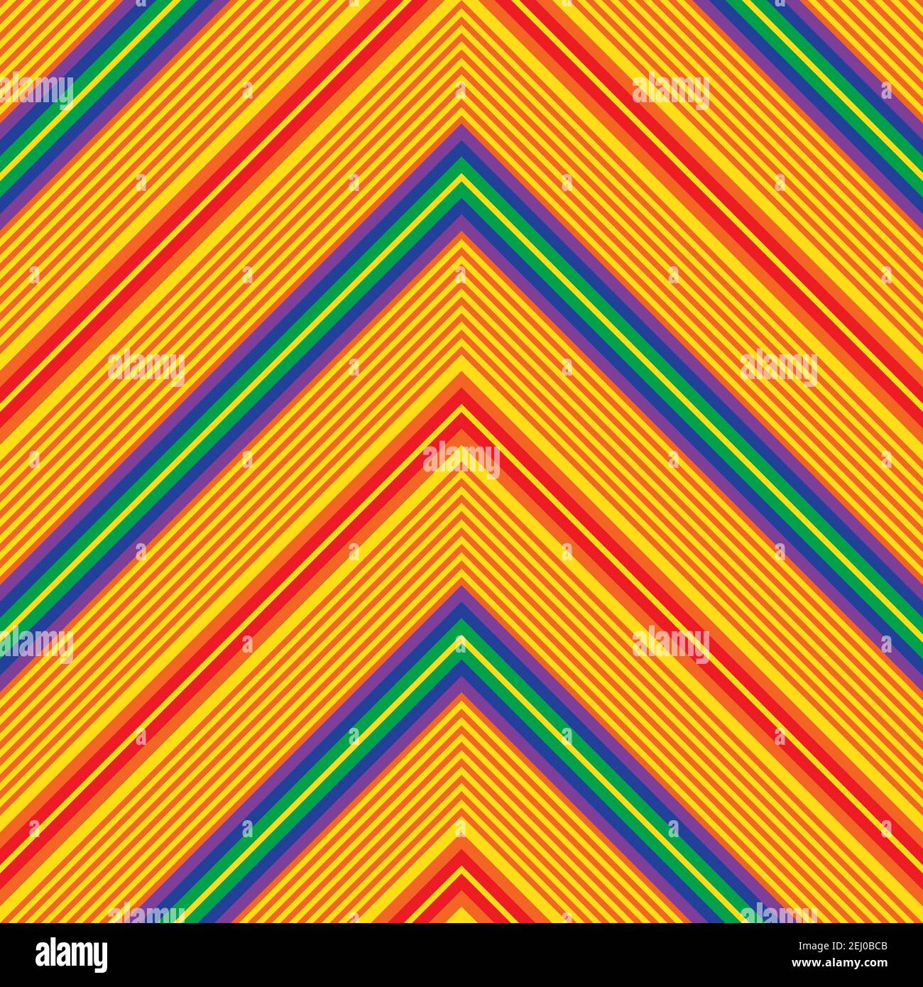 Rainbow seamless pattern suitable for fashion textiles and graphics ...