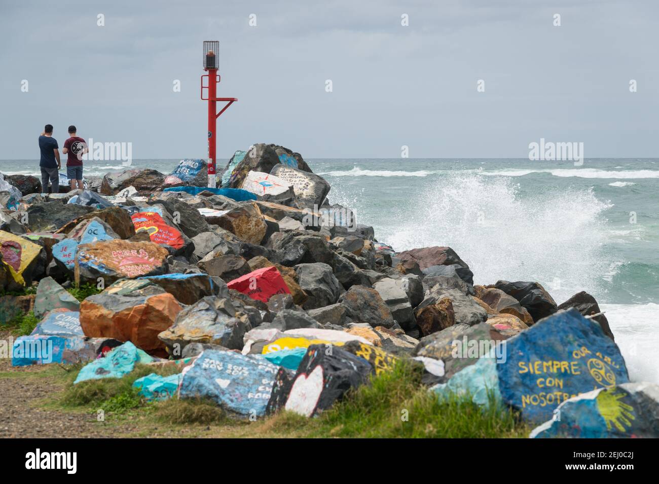 Rock Breakwall High Resolution Stock Photography and Images - Alamy
