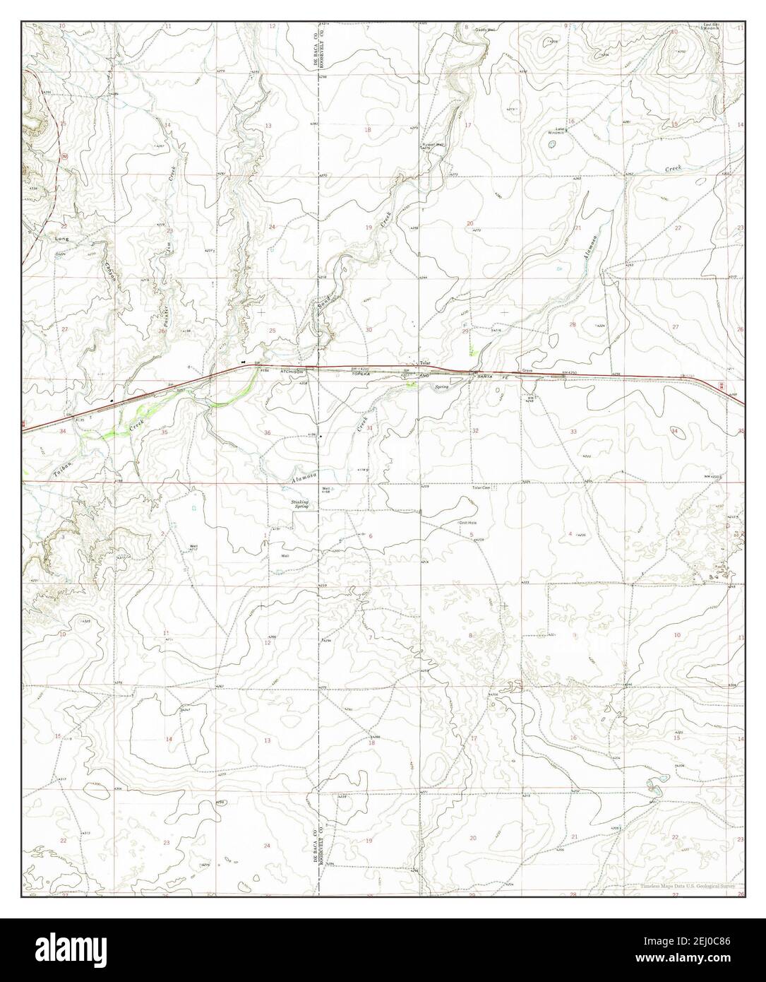 Tolar, New Mexico, map 1973, 1:24000, United States of America by ...