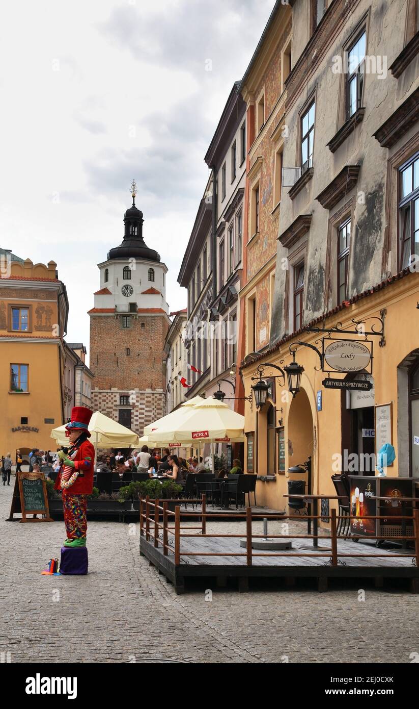 Old town square lublin rynek hi-res stock photography and images - Alamy