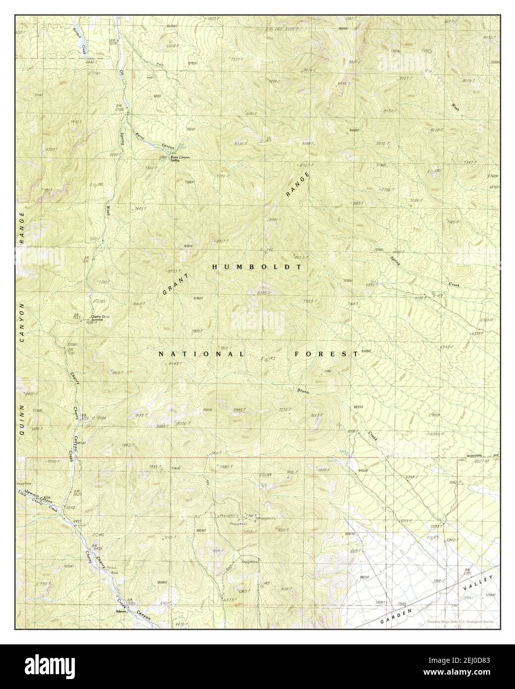 Adaven, Nevada, map 1985, 1:24000, United States of America by Timeless ...