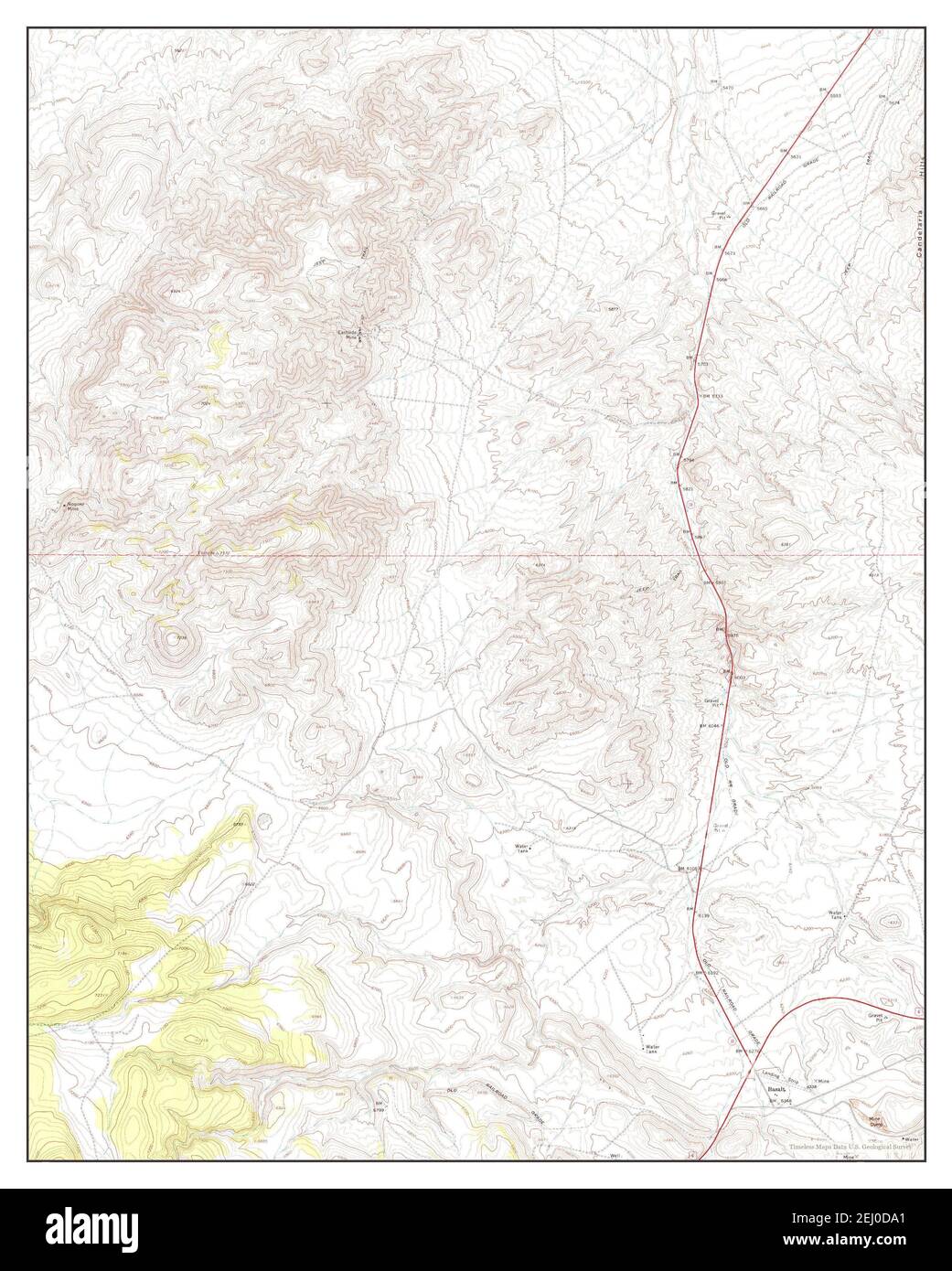 Basalt, Nevada, map 1967, 1:24000, United States of America by Timeless ...