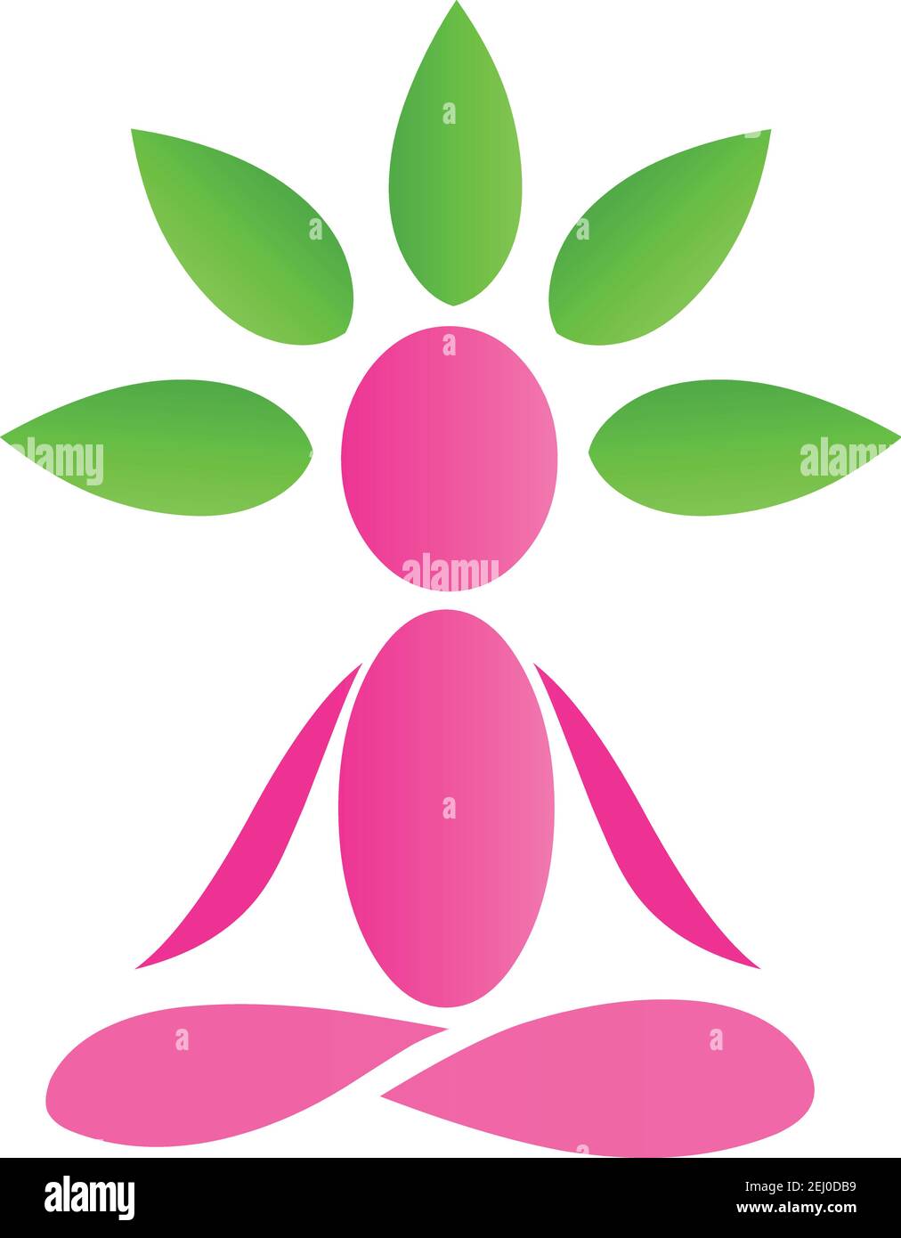 Meditating lake Cut Out Stock Images & Pictures - Alamy