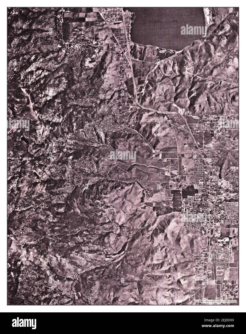 Carson City, Nevada, map 1974, 1:24000, United States of America by ...
