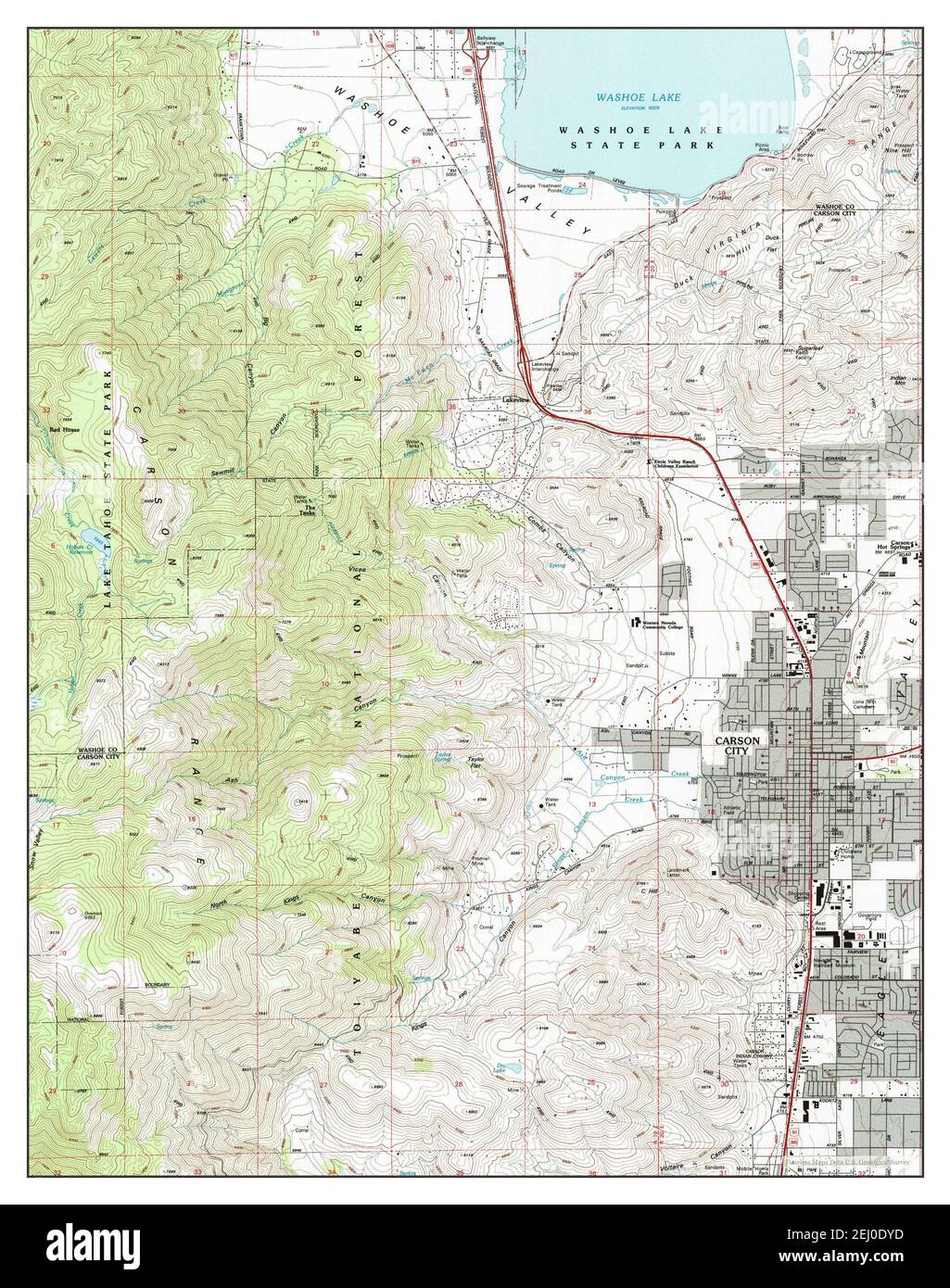 carson city nevada geography