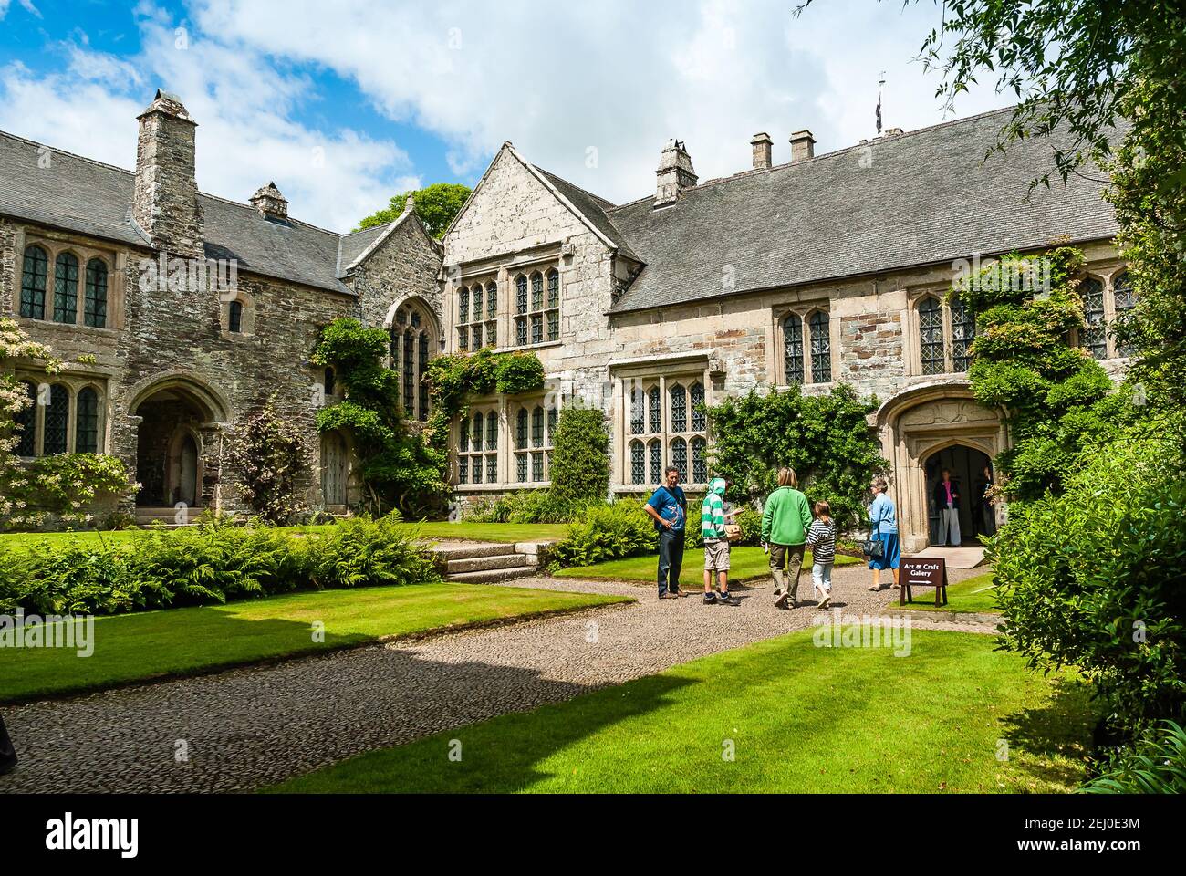 Cotehele House and Garden in Cornwall Stock Photo - Alamy