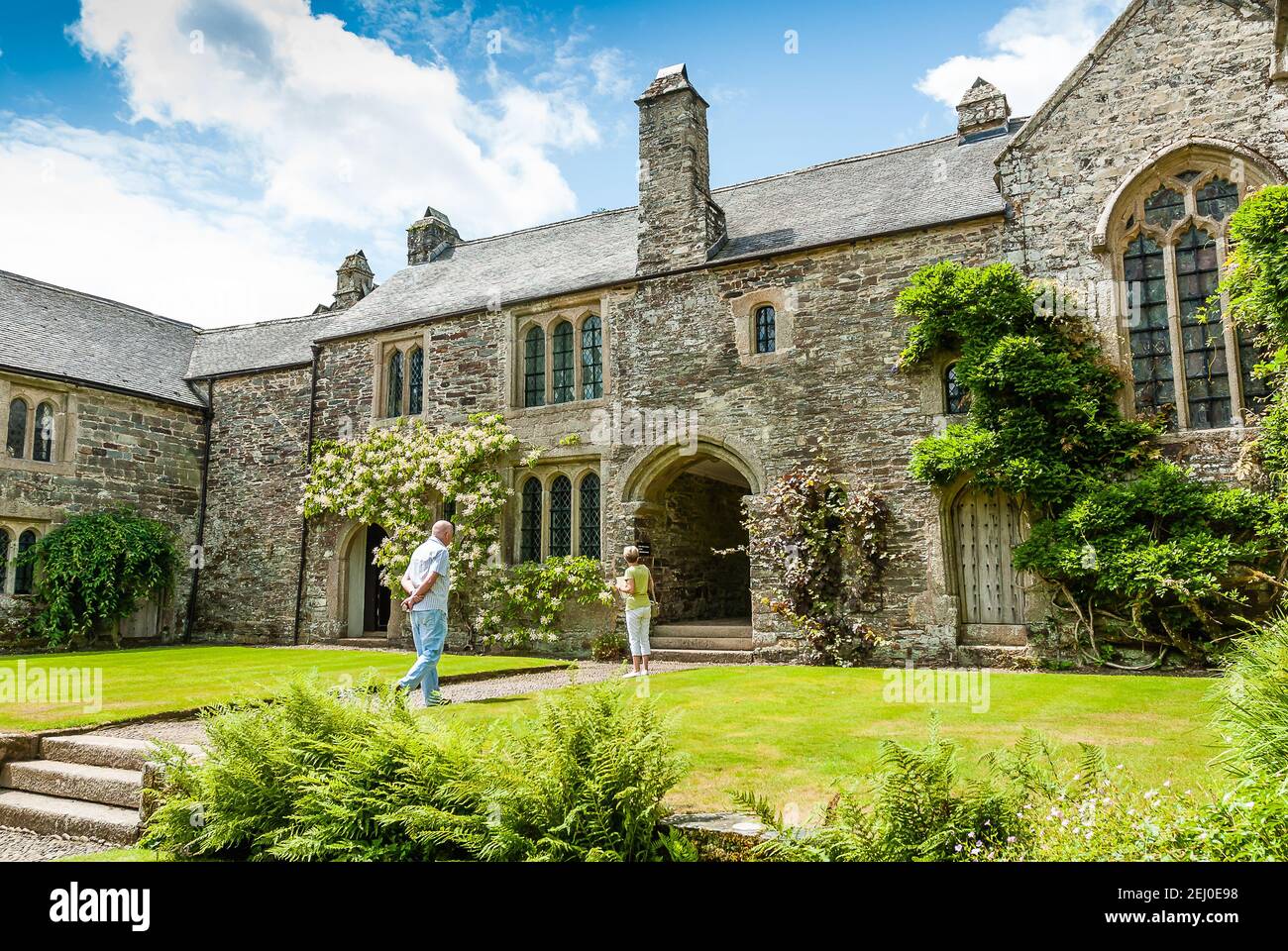 Cotehele in summer hi-res stock photography and images - Alamy