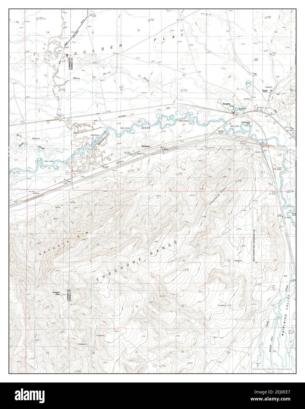 Map of dunphy hi-res stock photography and images - Alamy