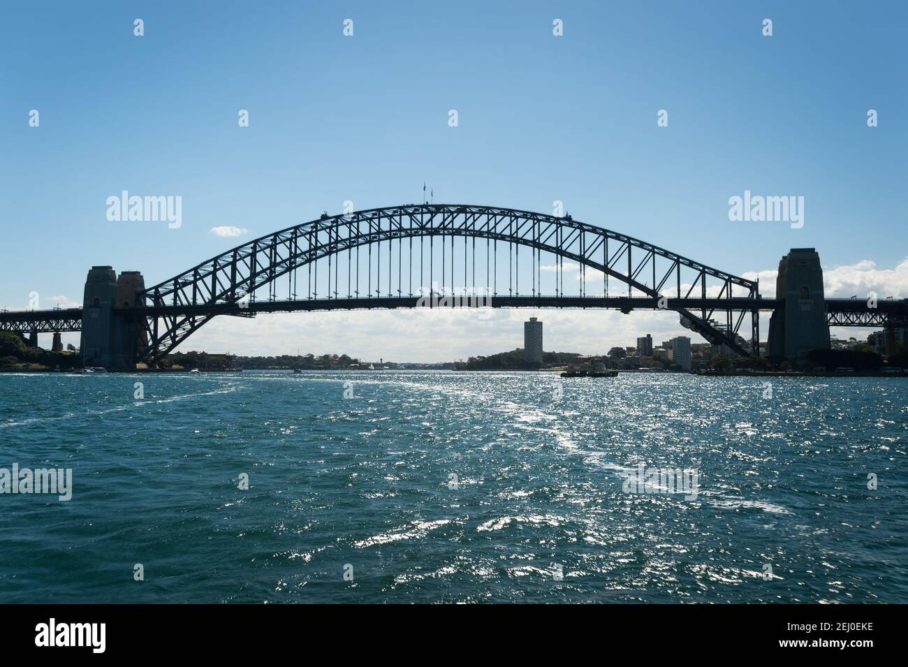 Steel arch suspension bridge hi-res stock photography and images - Alamy