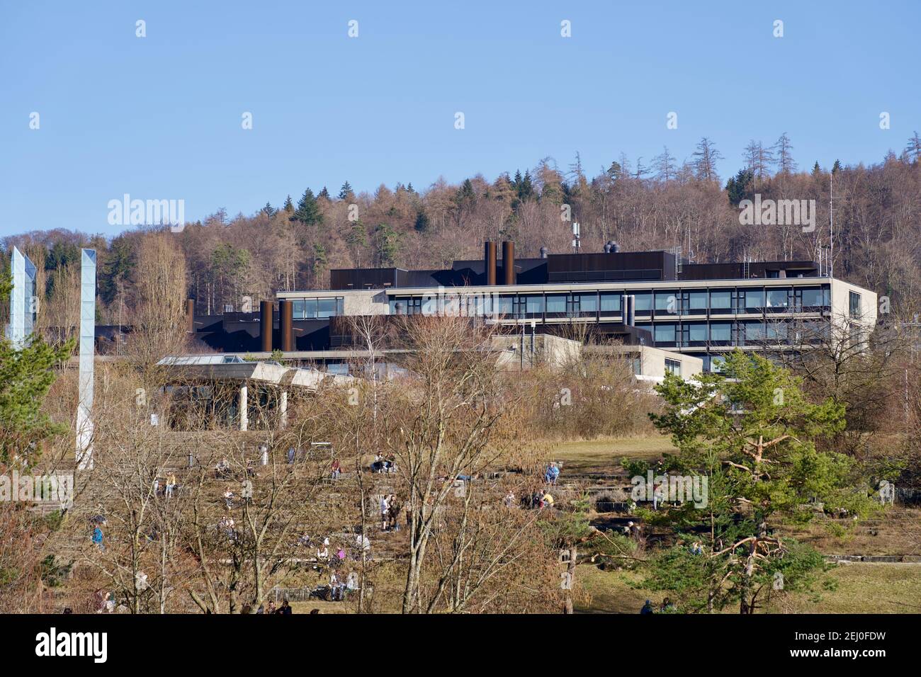 University of Zurich UZH, campus Irchel. Photo taken February 20th ...