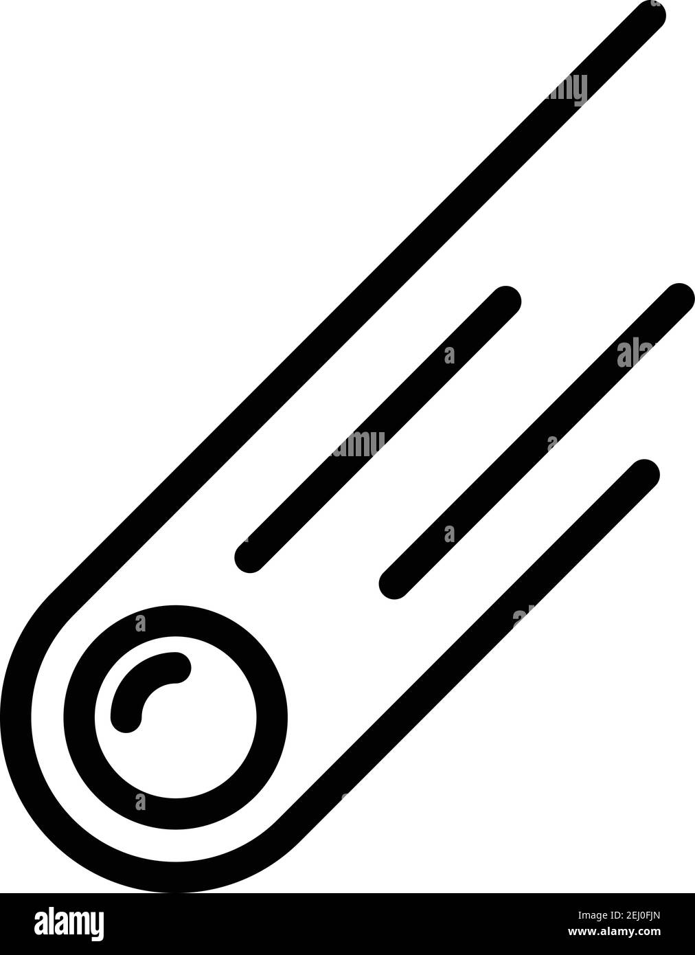 World asteroid icon. Outline world asteroid vector icon for web design ...