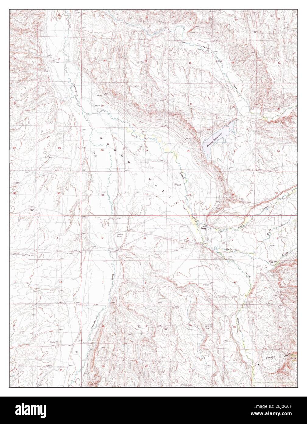 Jiggs, Nevada, map 1985, 1:24000, United States of America by Timeless ...