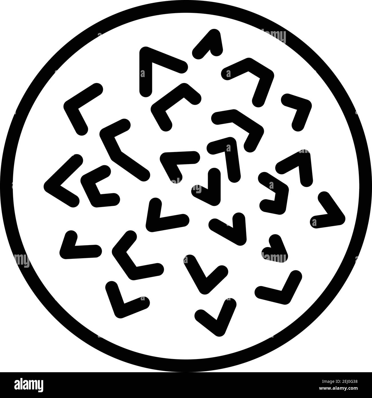 Fried falafel icon. Outline fried falafel icon for web design isolated ...