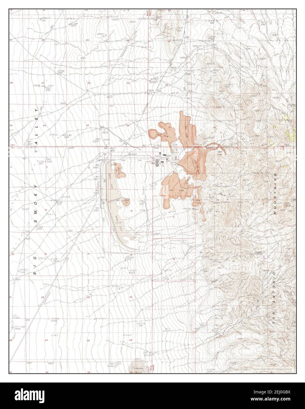 Liberty Springs, Nevada, map 1987, 1:24000, United States of America by ...