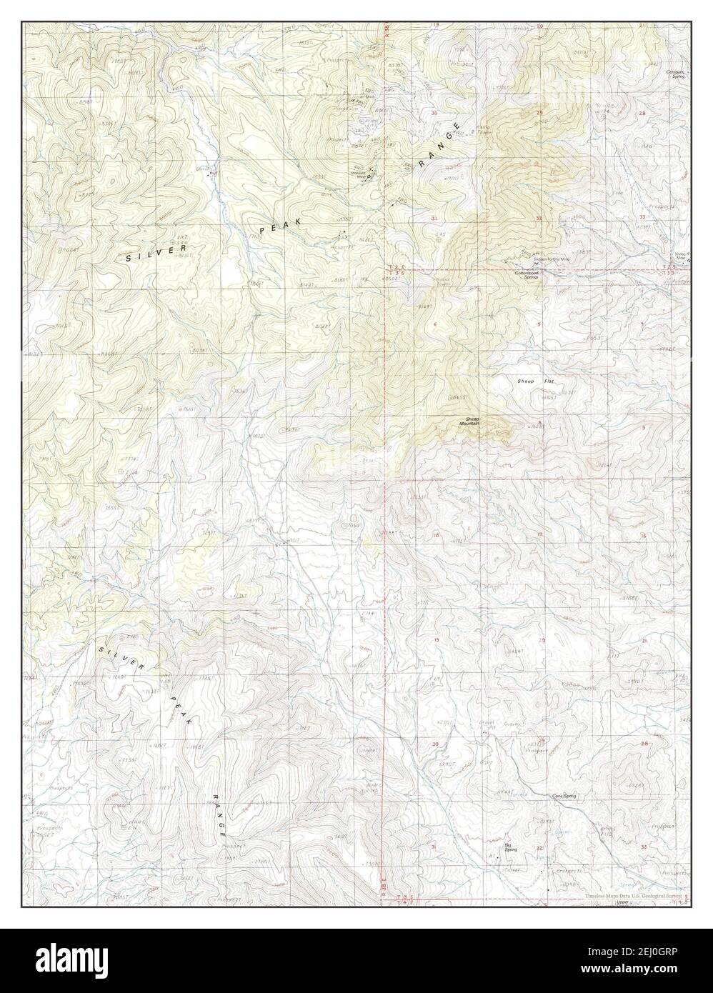 Mohawk Mine, Nevada, map 1987, 1:24000, United States of America by ...
