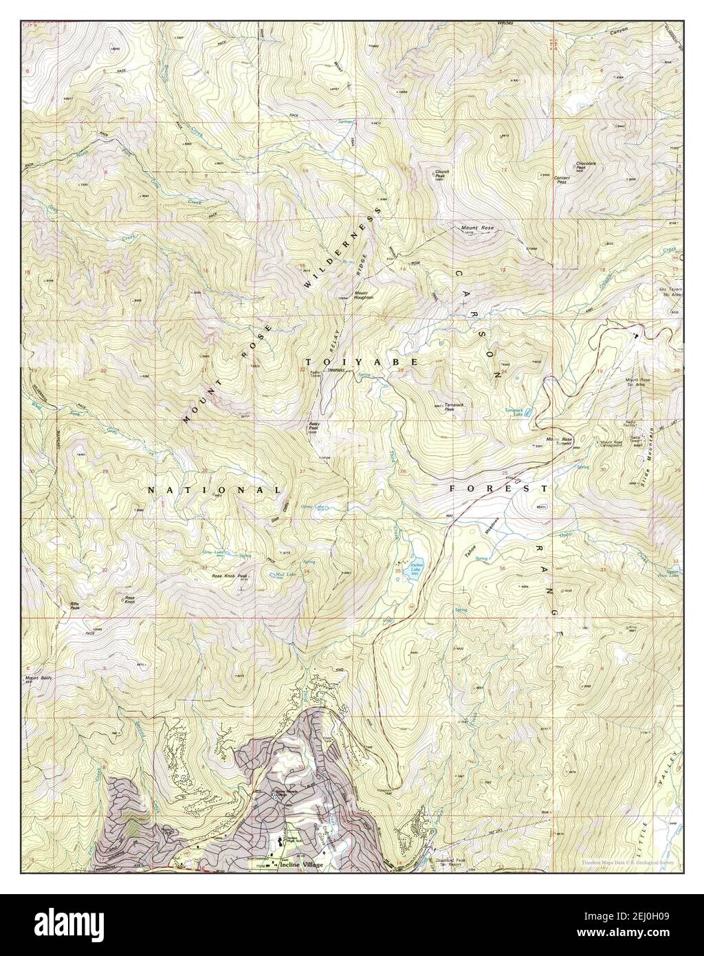 Mount rose nevada Cut Out Stock Images & Pictures - Alamy