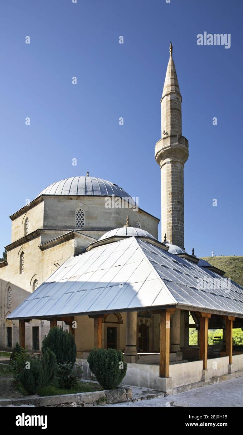 Koski Mehmed Pasha Mosque in Mostar. Bosnia and Herzegovina Stock Photo ...
