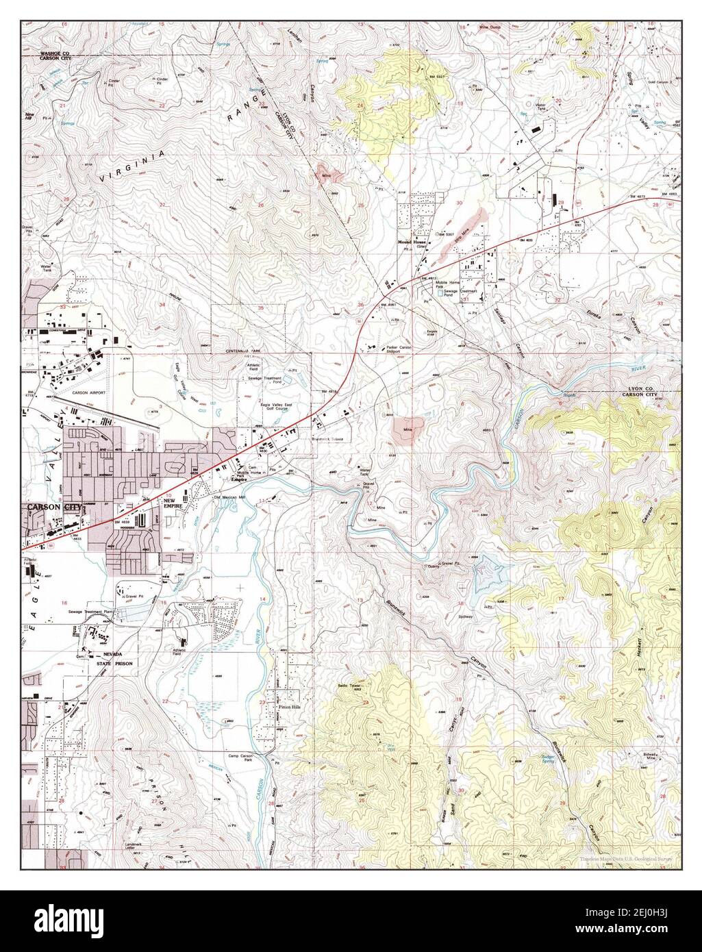 New Empire, Nevada, map 1994, 1:24000, United States of America by ...