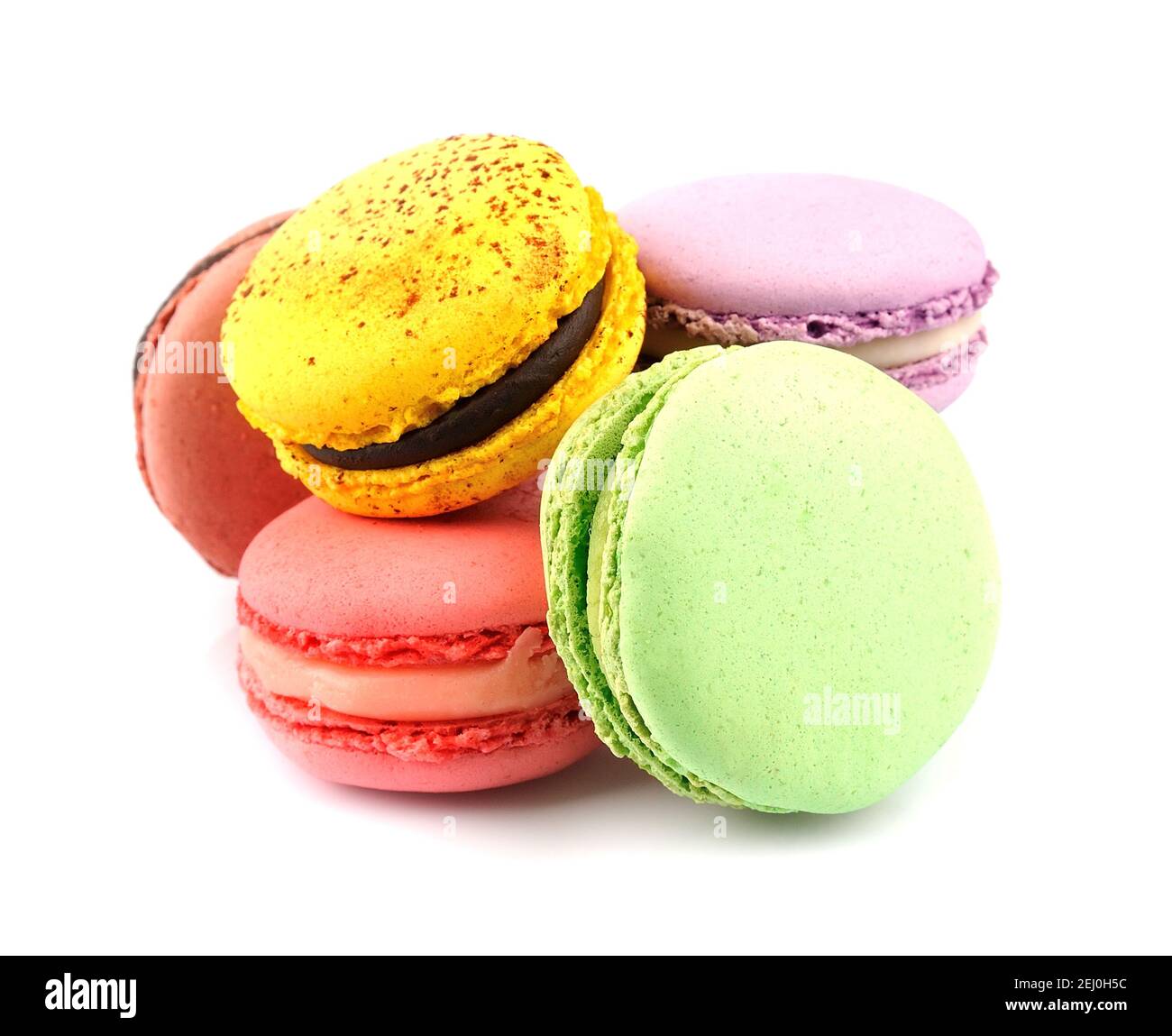Macaroon cookies .Dessert Stock Photo - Alamy
