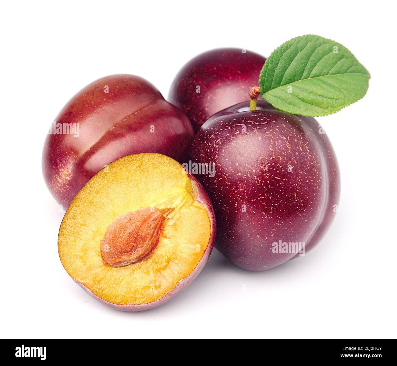 Prune leaves Cut Out Stock Images & Pictures - Alamy