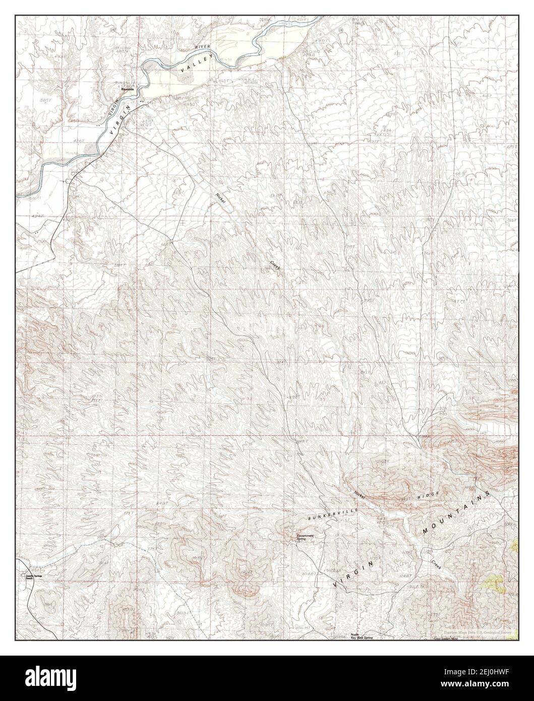 Riverside, Nevada, map 1983, 1:24000, United States of America by ...
