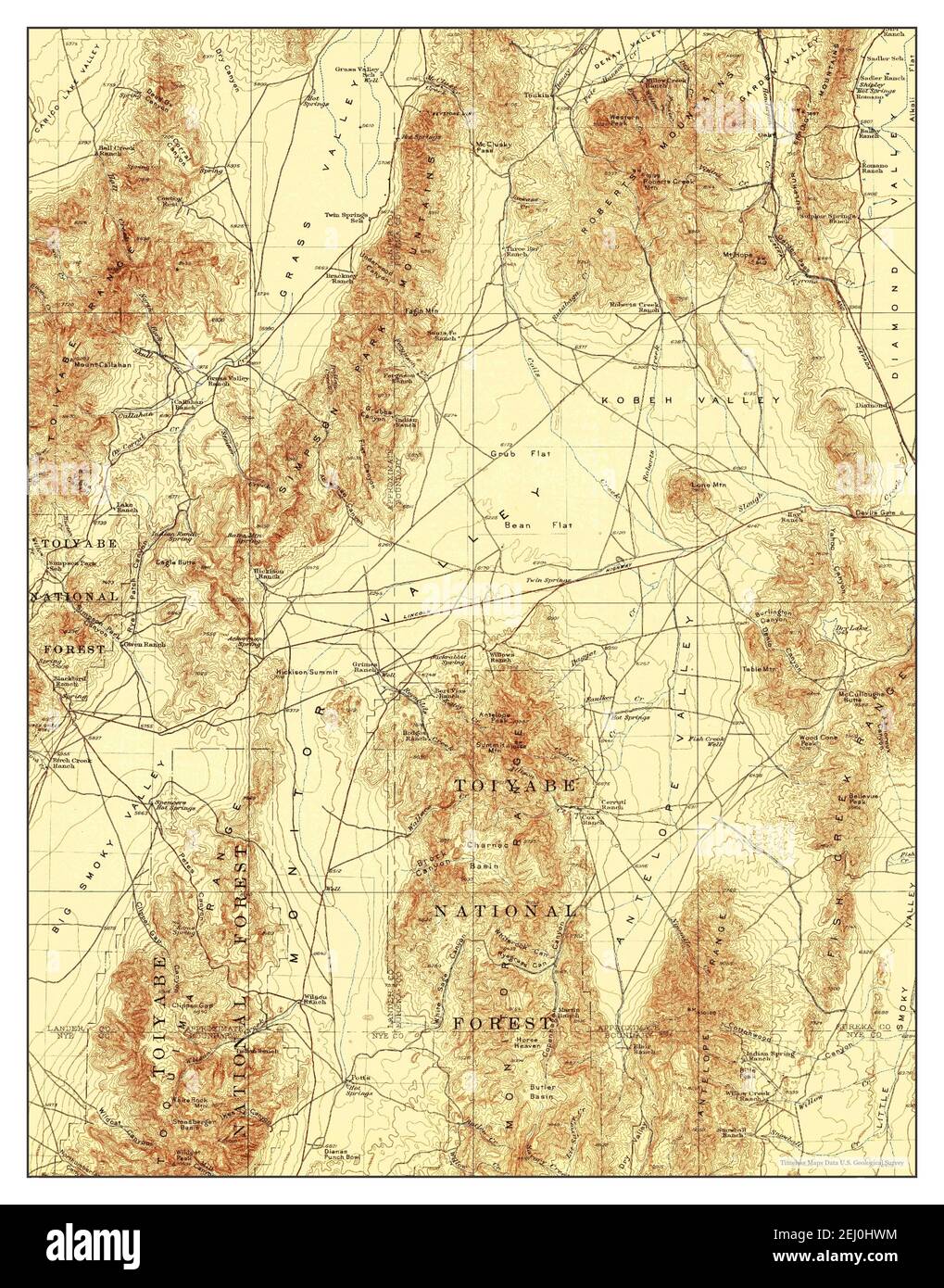 Roberts mountains Cut Out Stock Images & Pictures - Alamy