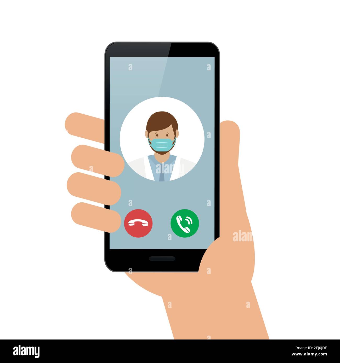 Calling for help cell Stock Vector Images - Alamy