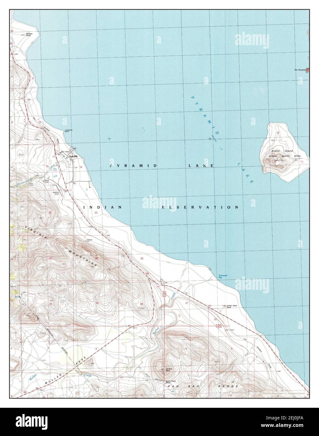 Sutcliffe, Nevada, map 1980, 1:24000, United States of America by ...