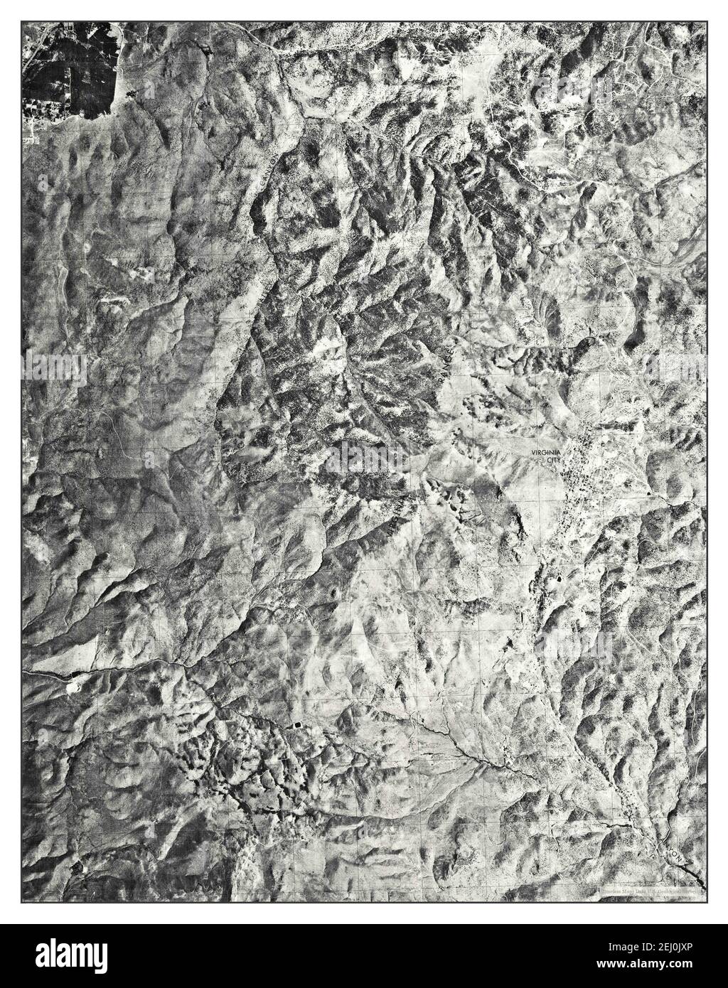 Virginia City, Nevada, map 1974, 1:24000, United States of America by ...