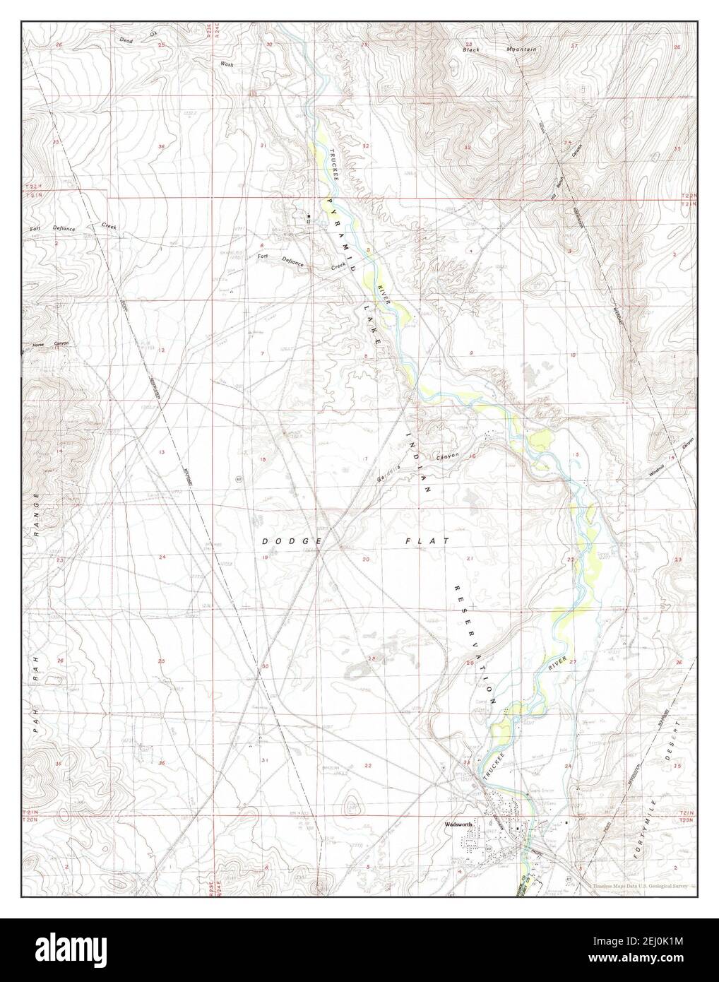 Map of wadsworth Cut Out Stock Images & Pictures - Alamy