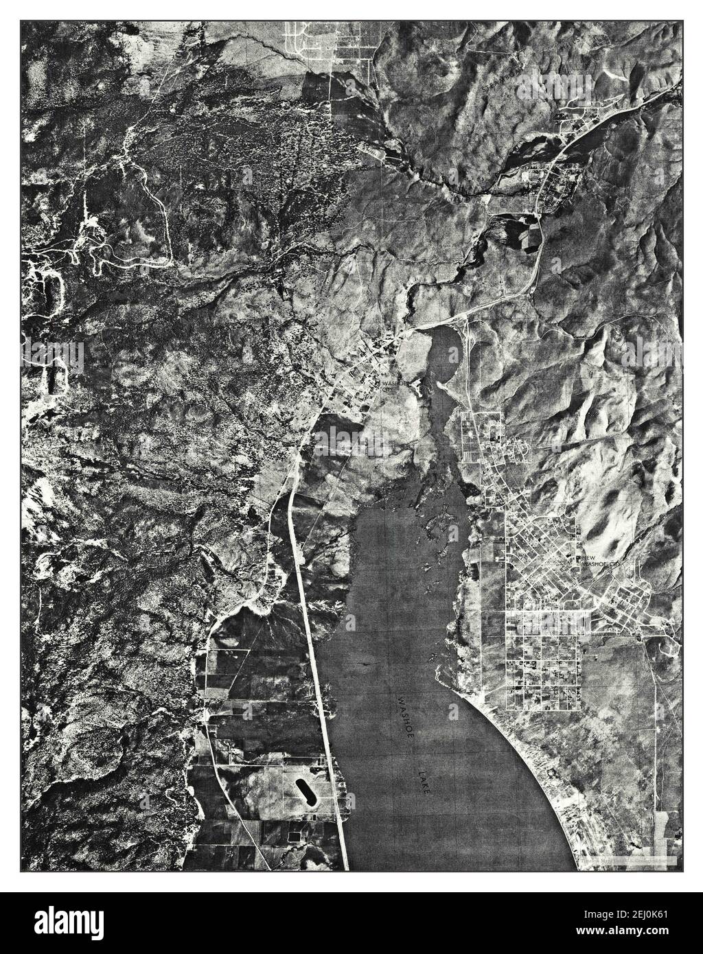 Washoe City, Nevada, map 1974, 1:24000, United States of America by ...
