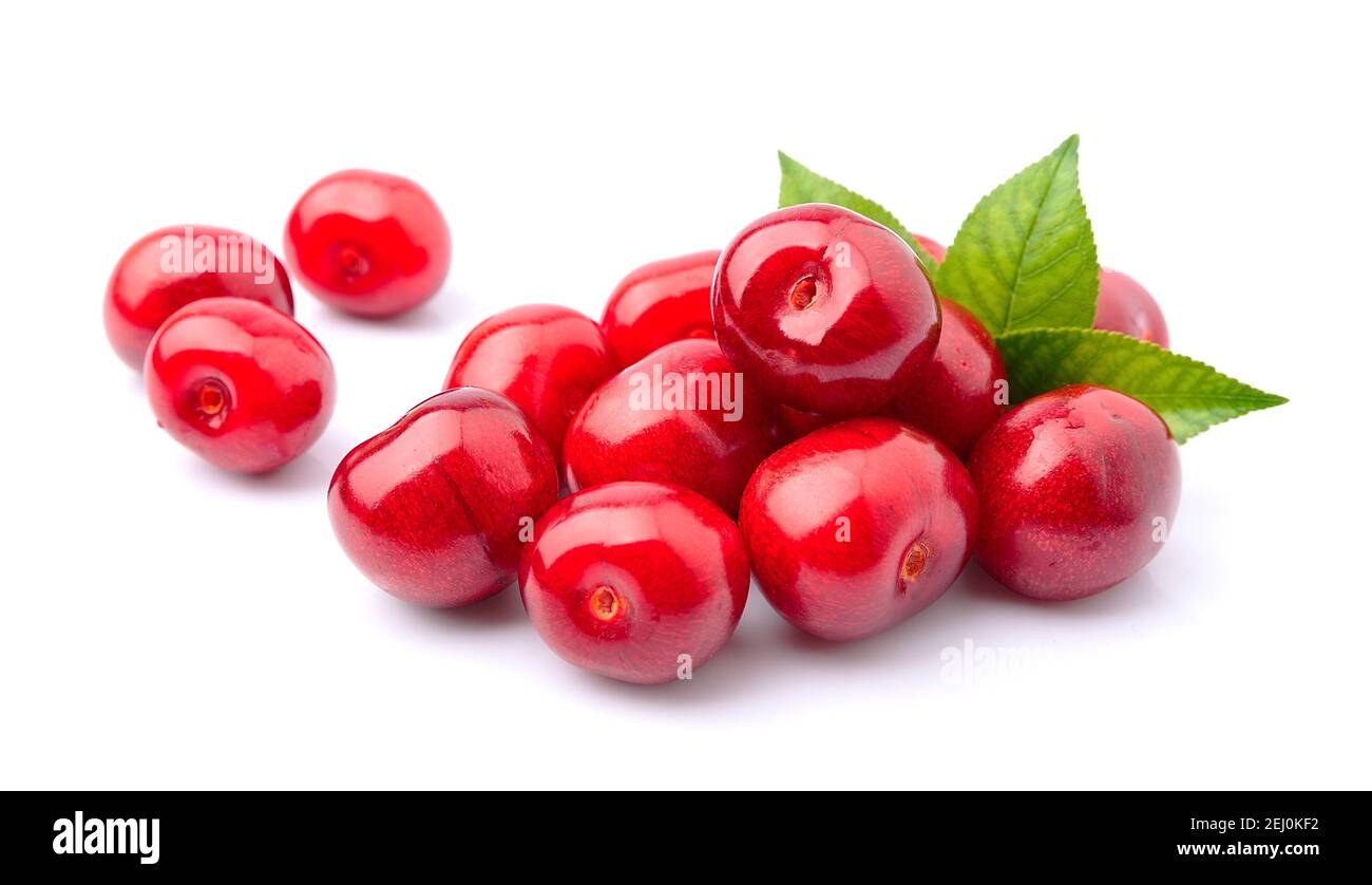 Black cherries Cut Out Stock Images & Pictures - Alamy