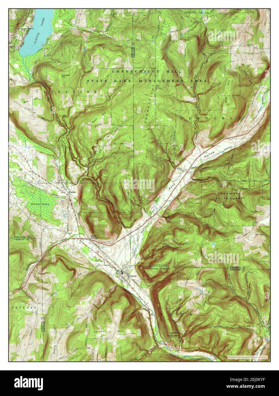 Alpine county map hi-res stock photography and images - Alamy