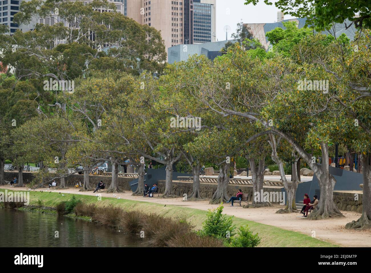 Birrarung marr hi-res stock photography and images - Alamy