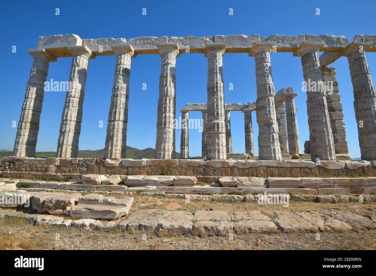 Ancient Greece Temple Of Poseidon