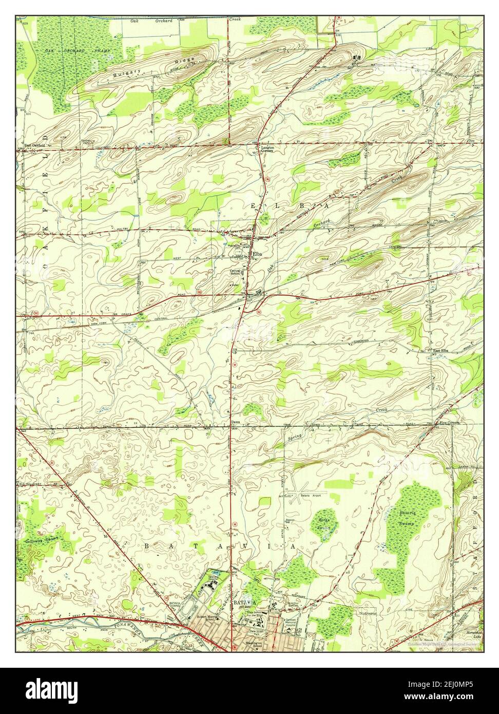 Batavia map Cut Out Stock Images & Pictures - Alamy