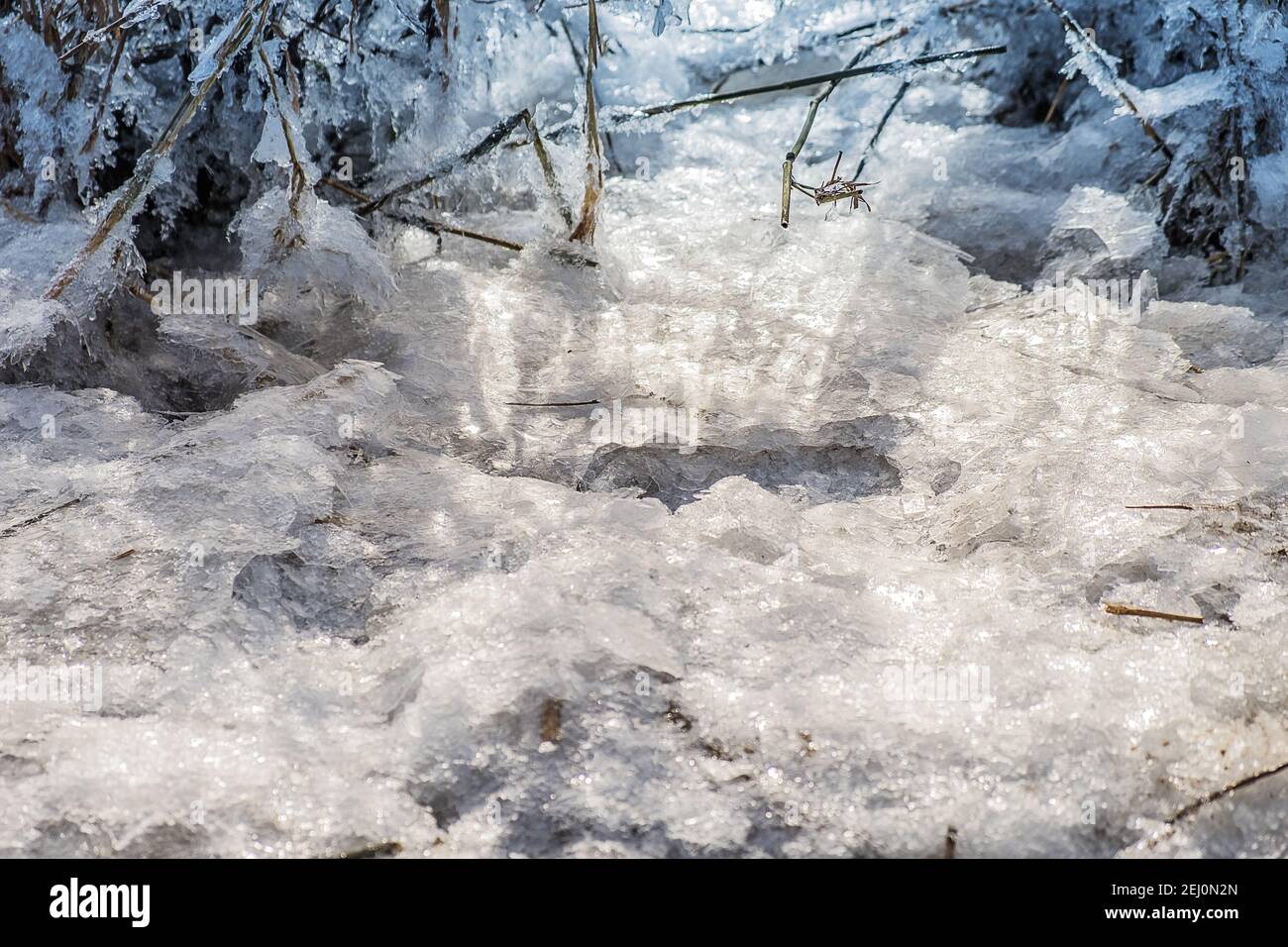 Snow hummocks hi-res stock photography and images - Alamy