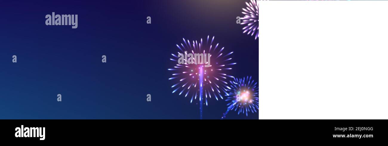 Festive colour firework background. Vector illustration. vector ...