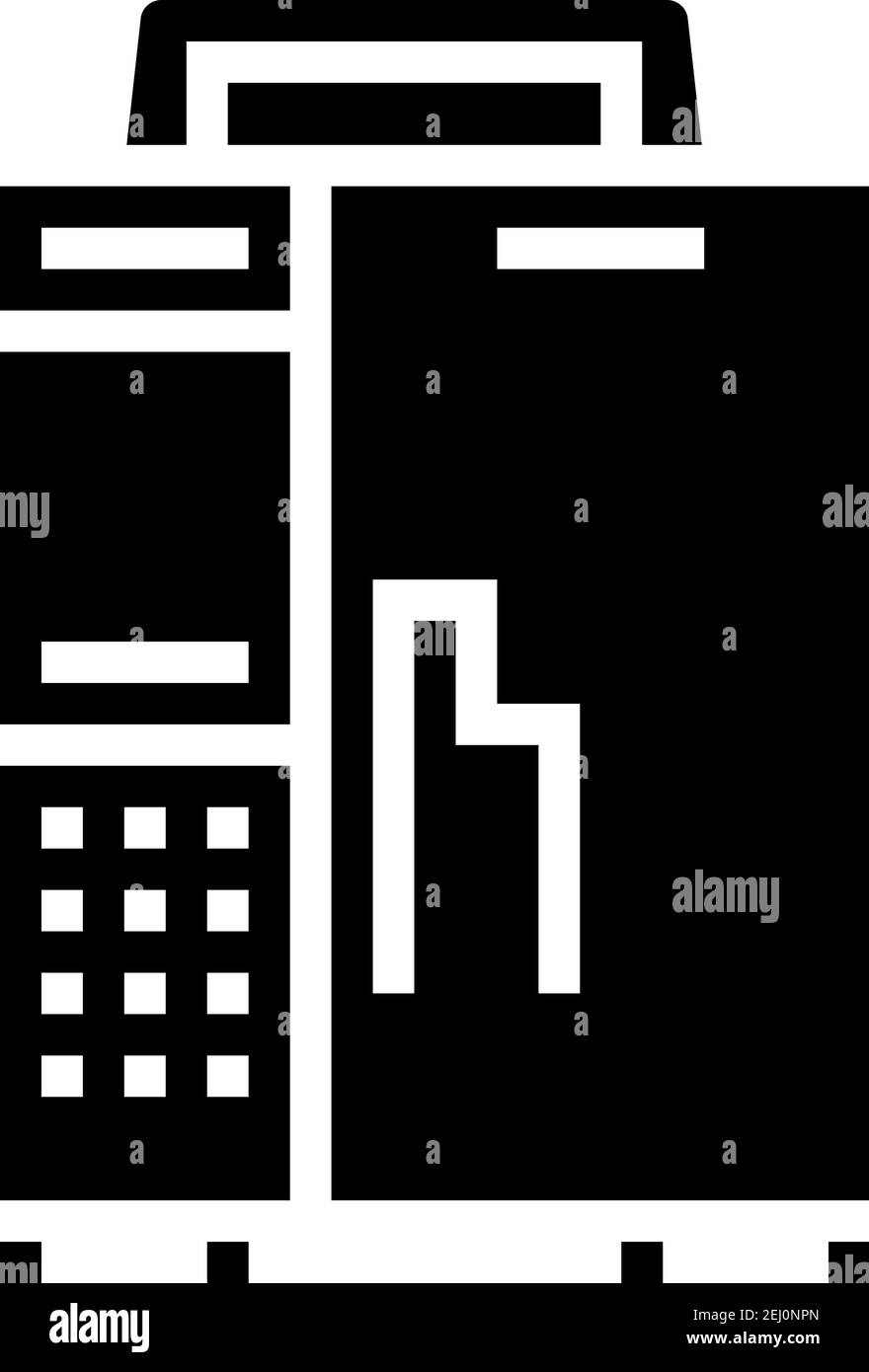 infusion pump glyph icon vector illustration Stock Vector Image & Art ...