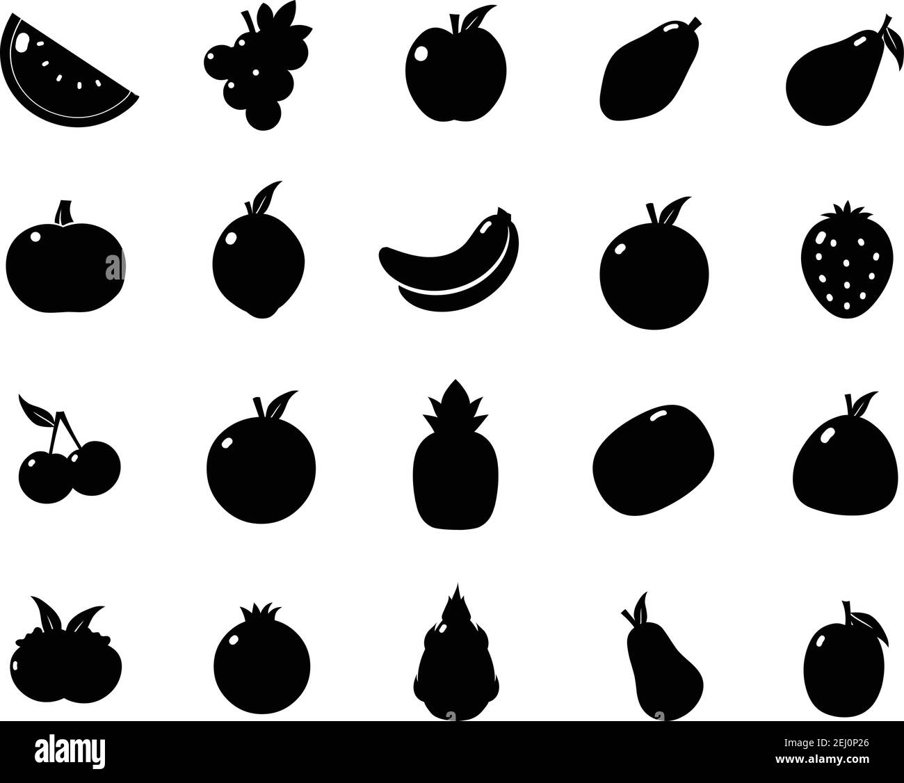 Fruit Silhouette