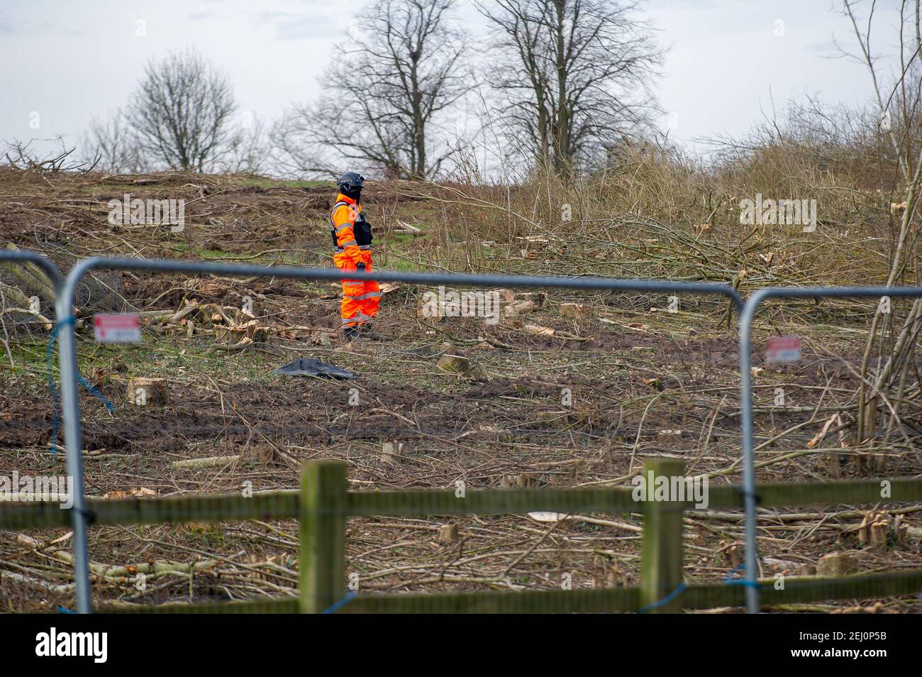 Hs2 guard dogs hi-res stock photography and images - Alamy