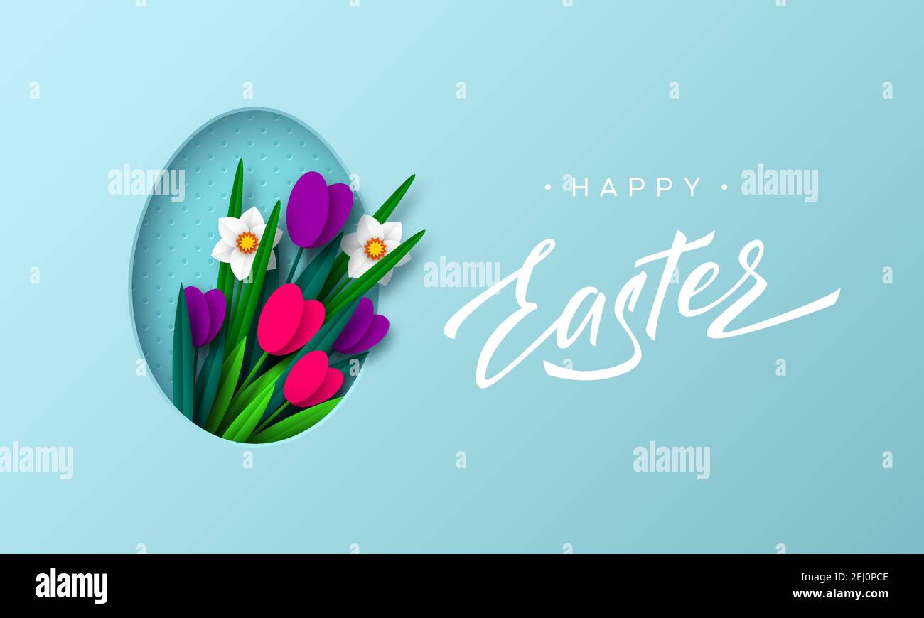 Easter flower bloom Stock Vector Images - Alamy