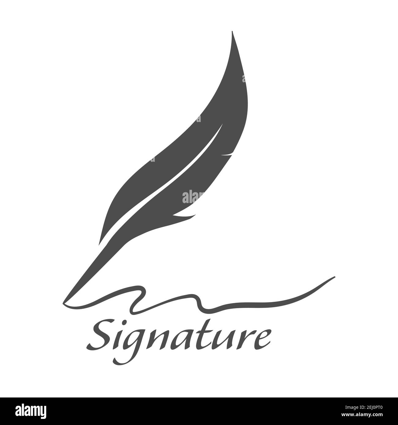 Signature Icon Vector