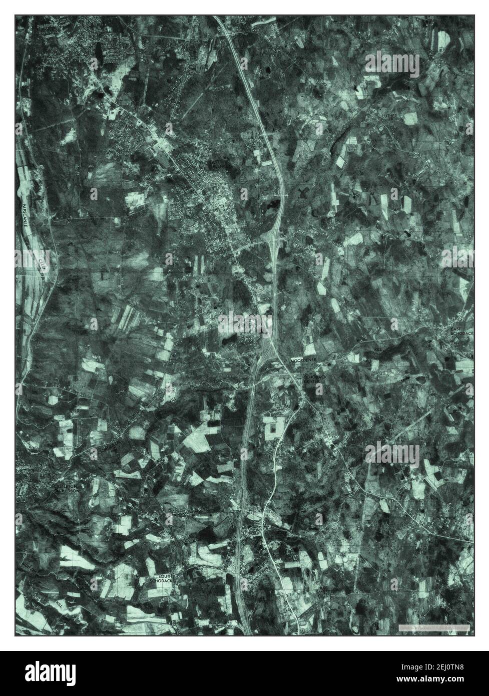 Map Of Greenbush High Resolution Stock Photography and Images - Alamy