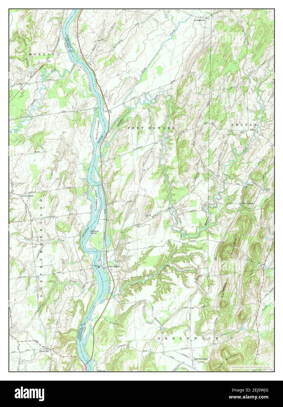 Ft Miller, New York, map 1967, 1:24000, United States of America by ...