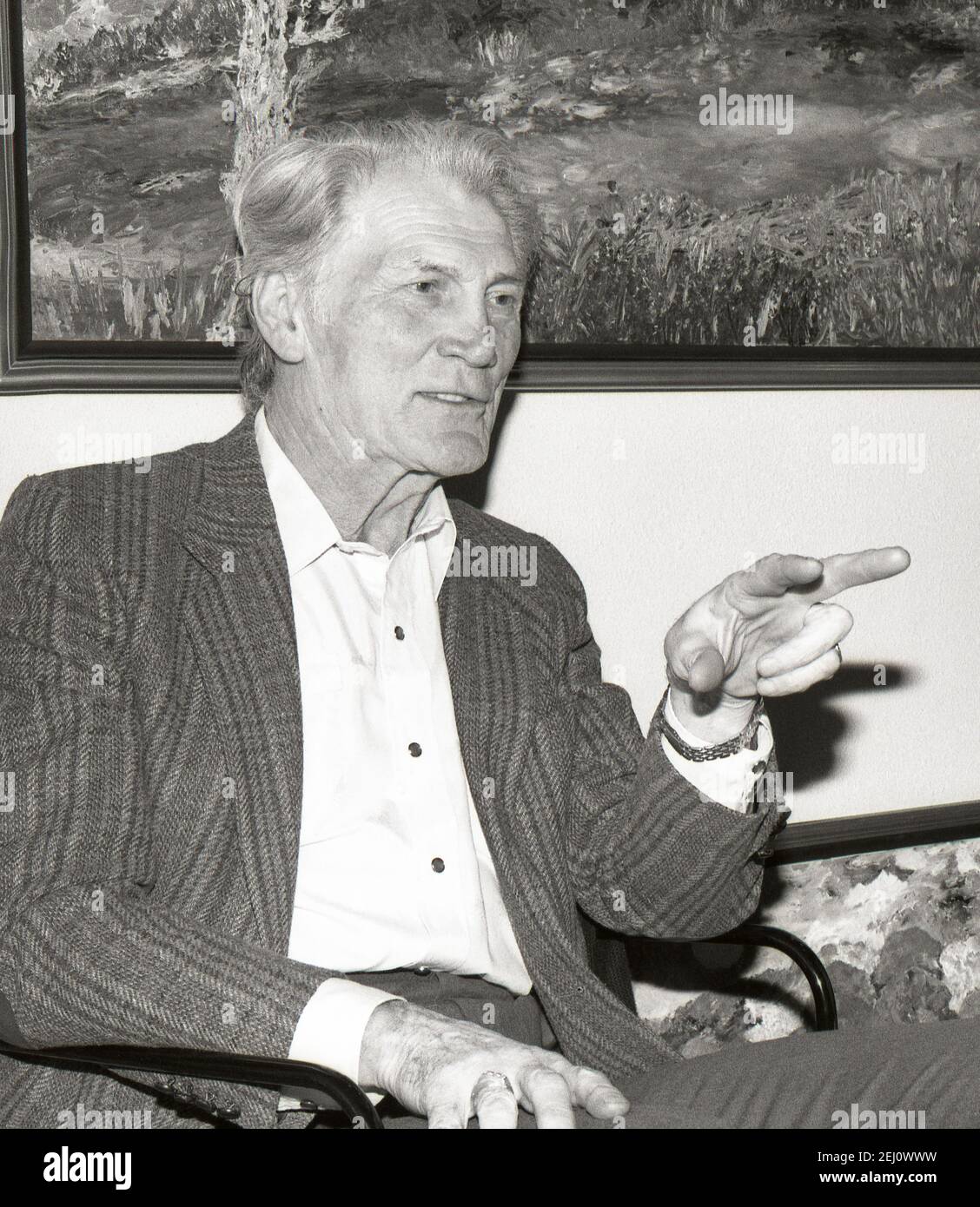 This is an image of Actor Jack Palance of Lattimer Mines, Pennsylvania ...