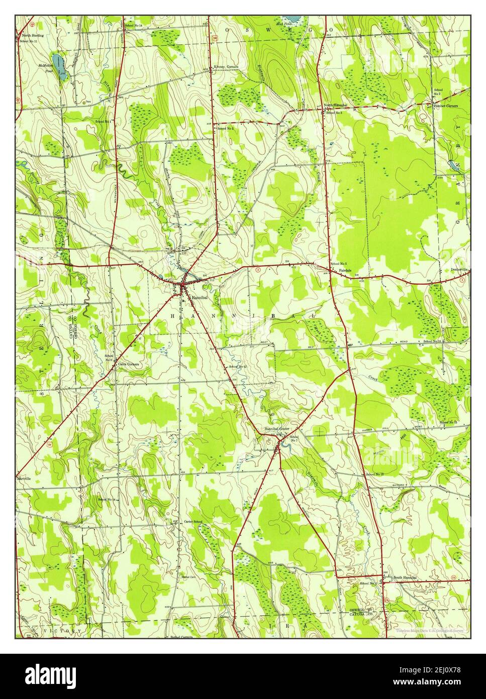 Map of hannibal hi-res stock photography and images - Alamy